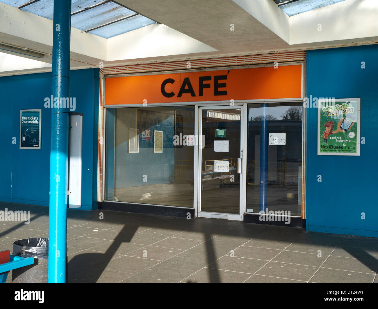 Closed bus interchange hi-res stock photography and images - Alamy