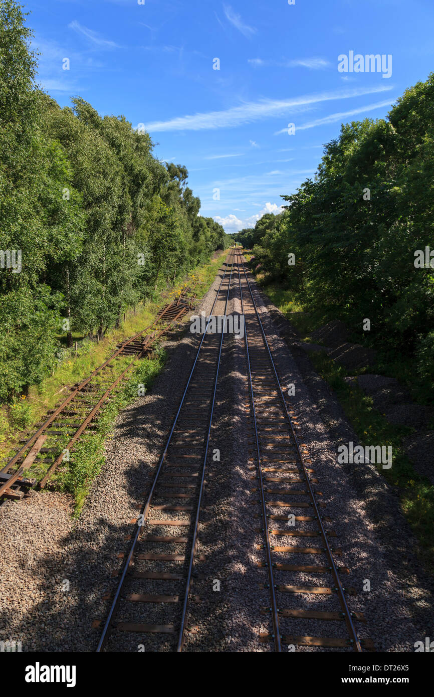 Double Track Railway High Resolution Stock Photography and Images - Alamy