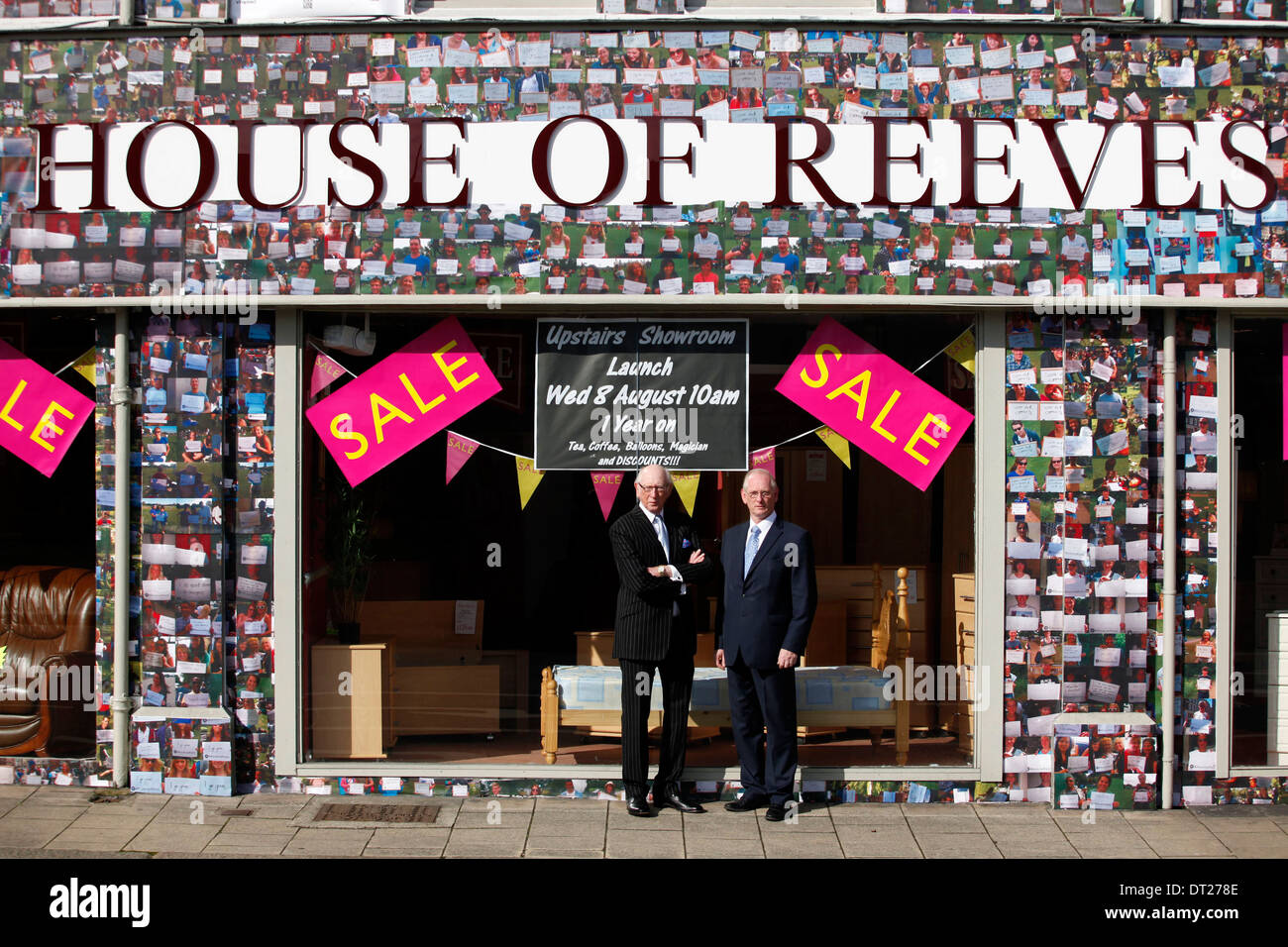 Maurice (R) and Trevor Reeves, the owners of the House of Reeves ...