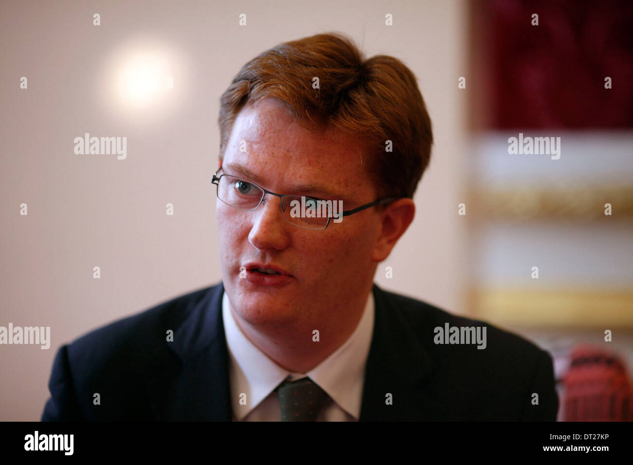 Danny Alexander Chief Secretary to the Treasury Stock Photo - Alamy