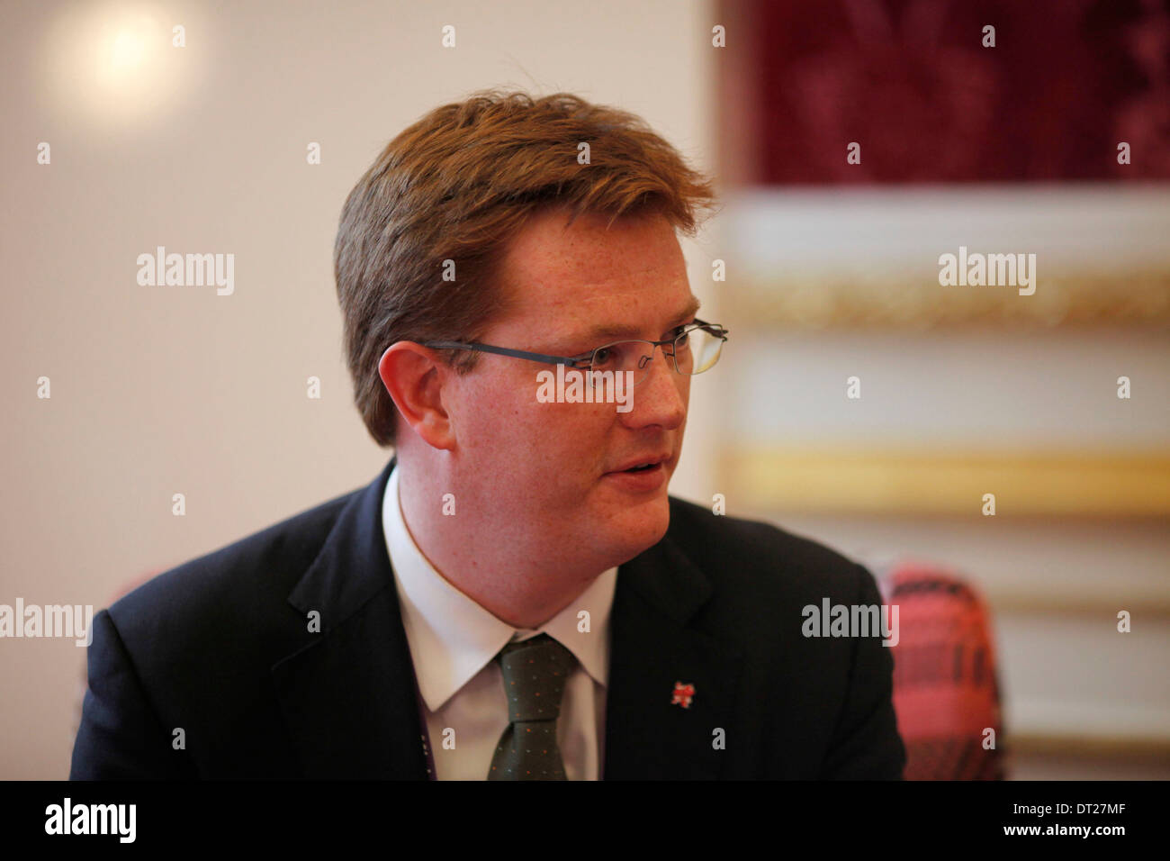 Danny Alexander Chief Secretary to the Treasury Stock Photo - Alamy