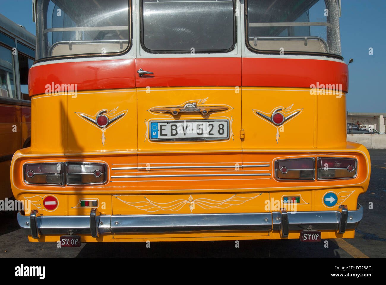 Veteran buses on the island of Malta Stock Photo - Alamy