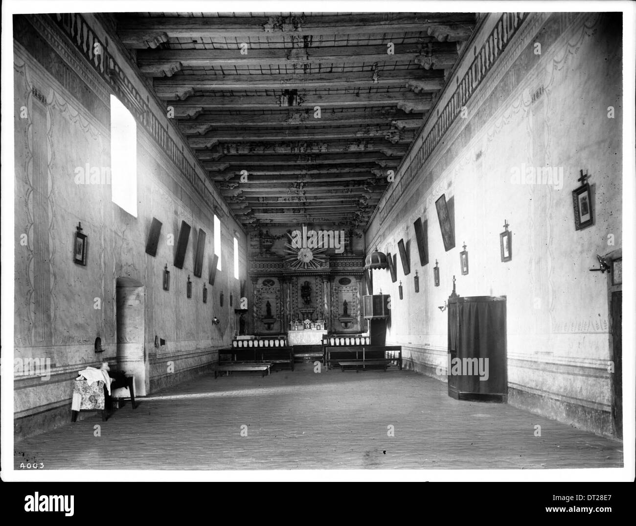 Interior san miguel mission hi-res stock photography and images - Alamy