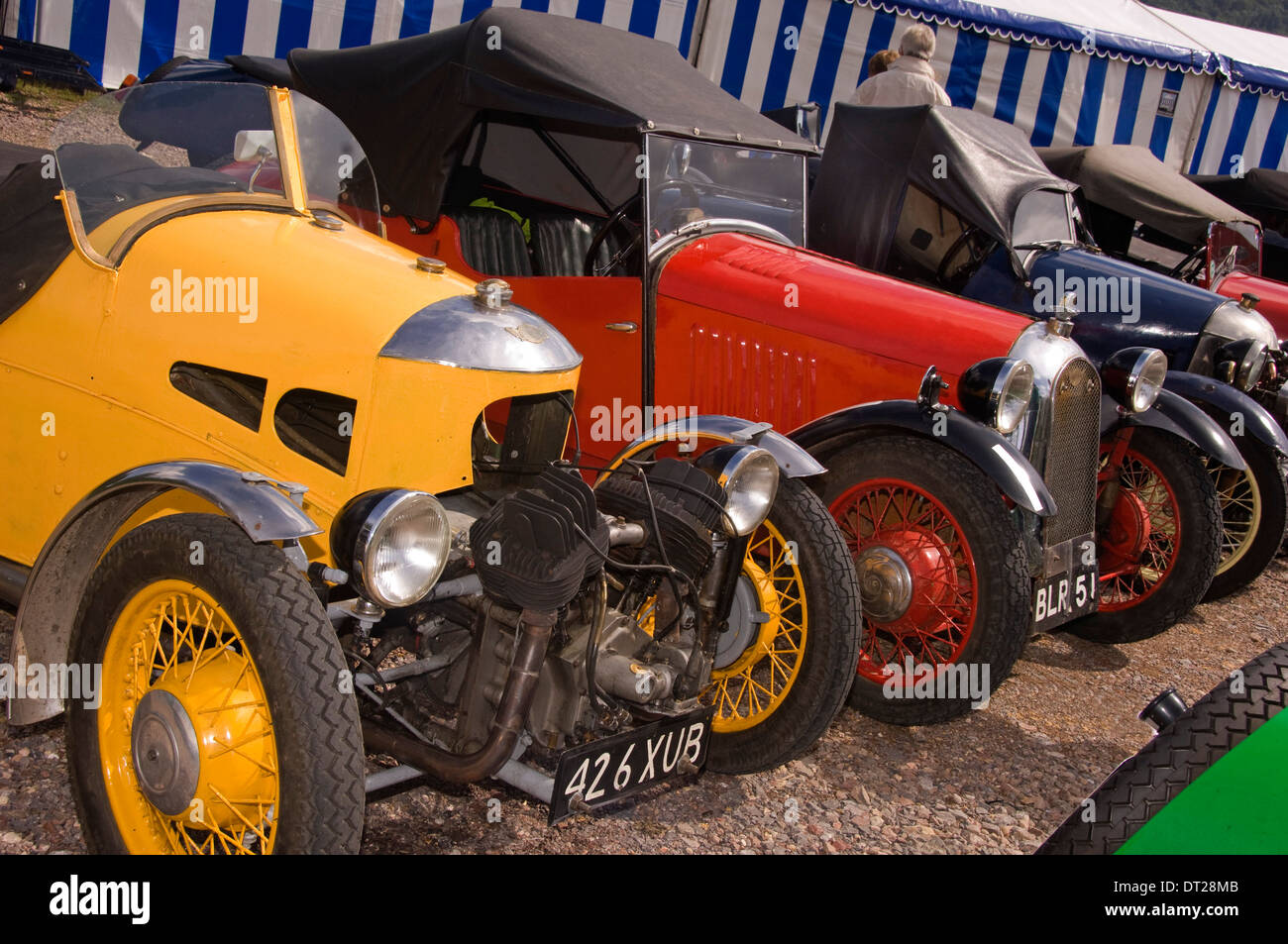 Morgan Cars Centenary at Cheltenham Racecourse, Gloucestershire, United ...