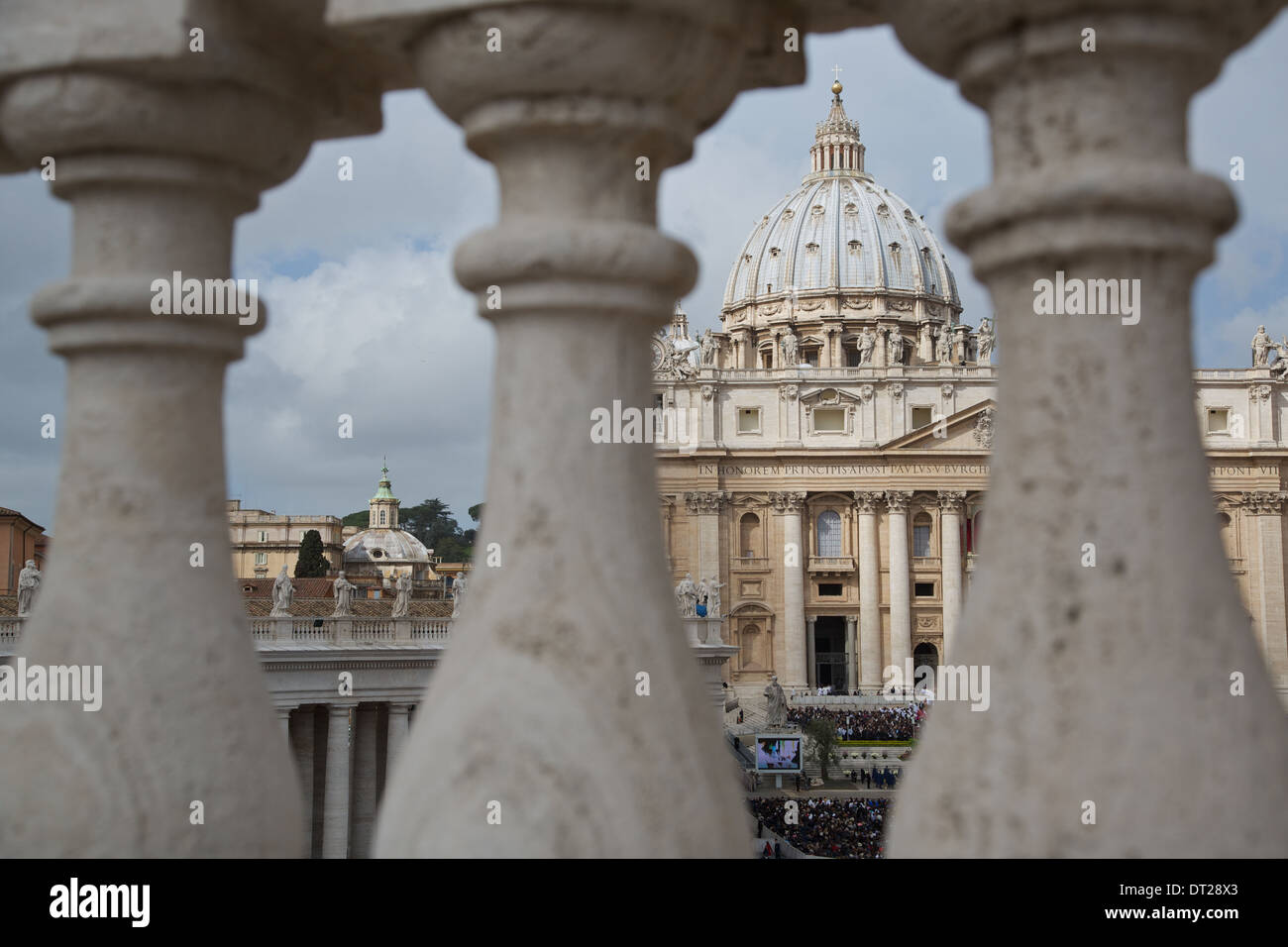 View rome from vatican rooftop hi-res stock photography and images - Alamy
