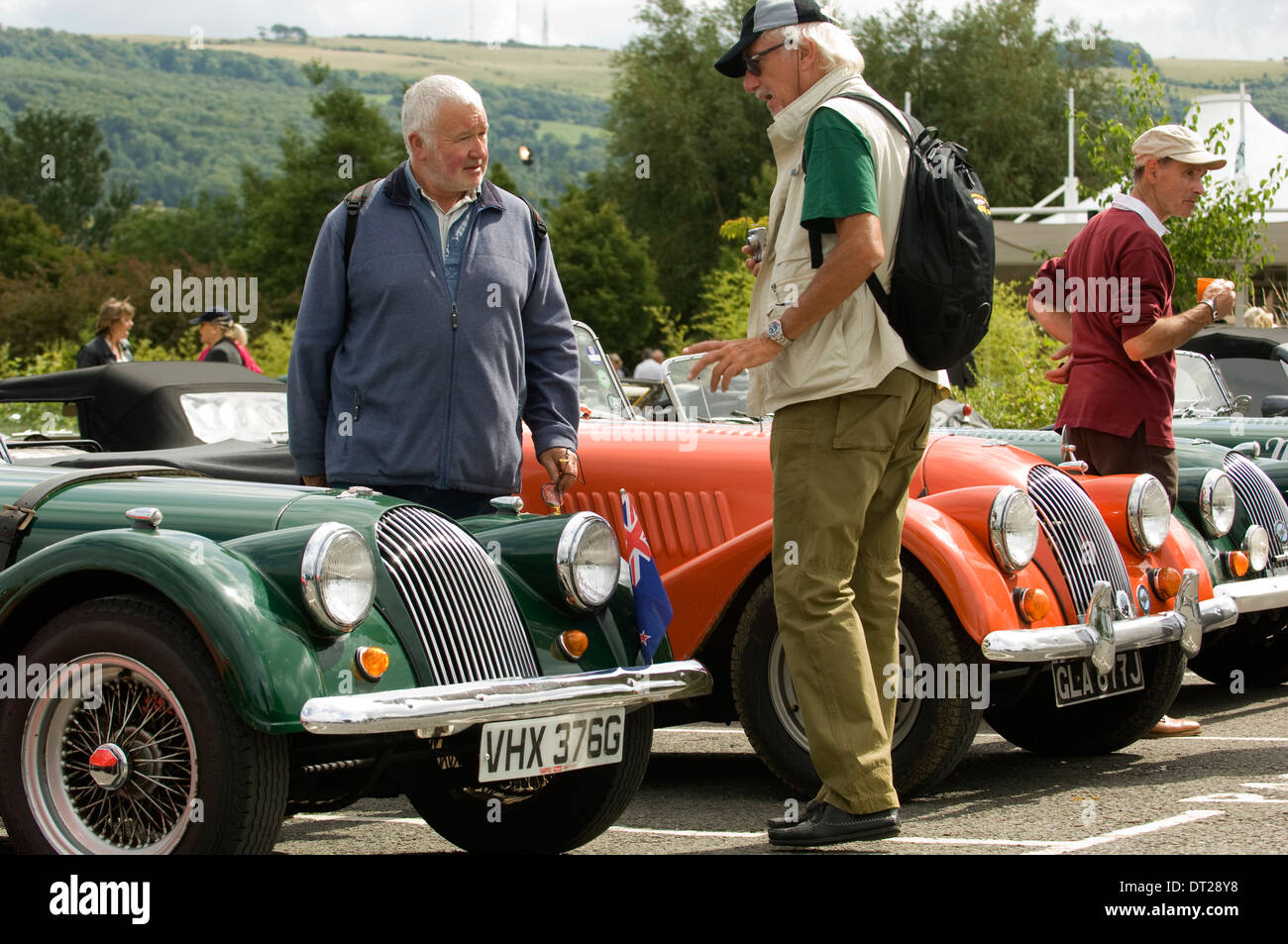 Morgan Cars Centenary at Cheltenham Racecourse, Gloucestershire, United ...