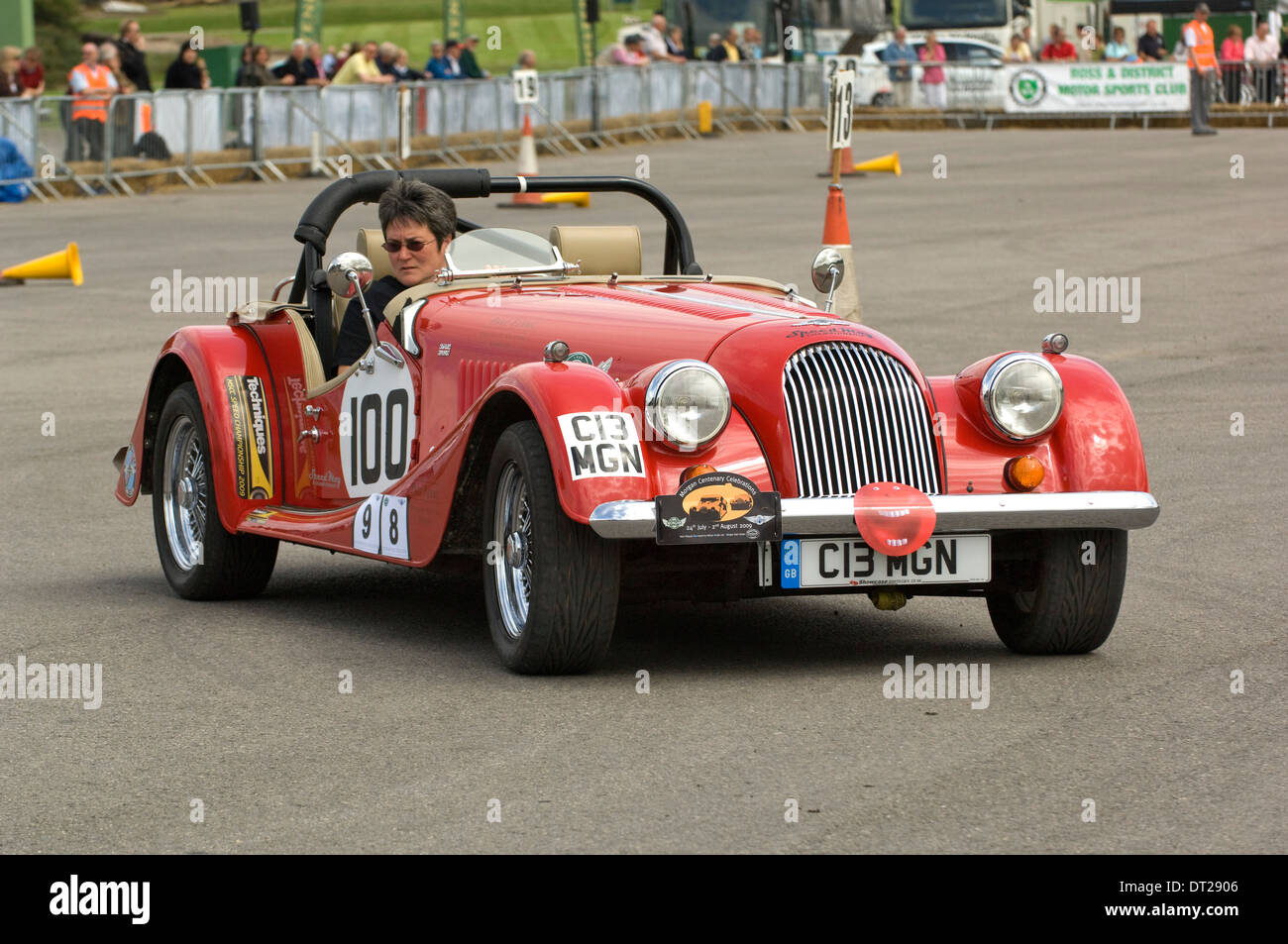 Morgan Cars Centenary at Cheltenham Racecourse, Gloucestershire, United ...