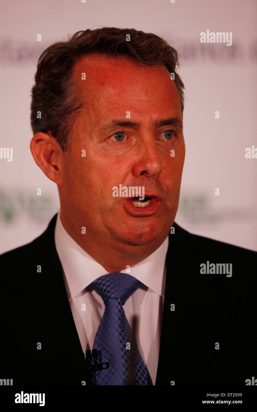 Former Defence Secretary Liam Fox Stock Photo - Alamy