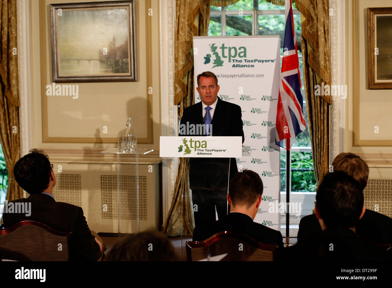 Former Defence Secretary Liam Fox Stock Photo - Alamy