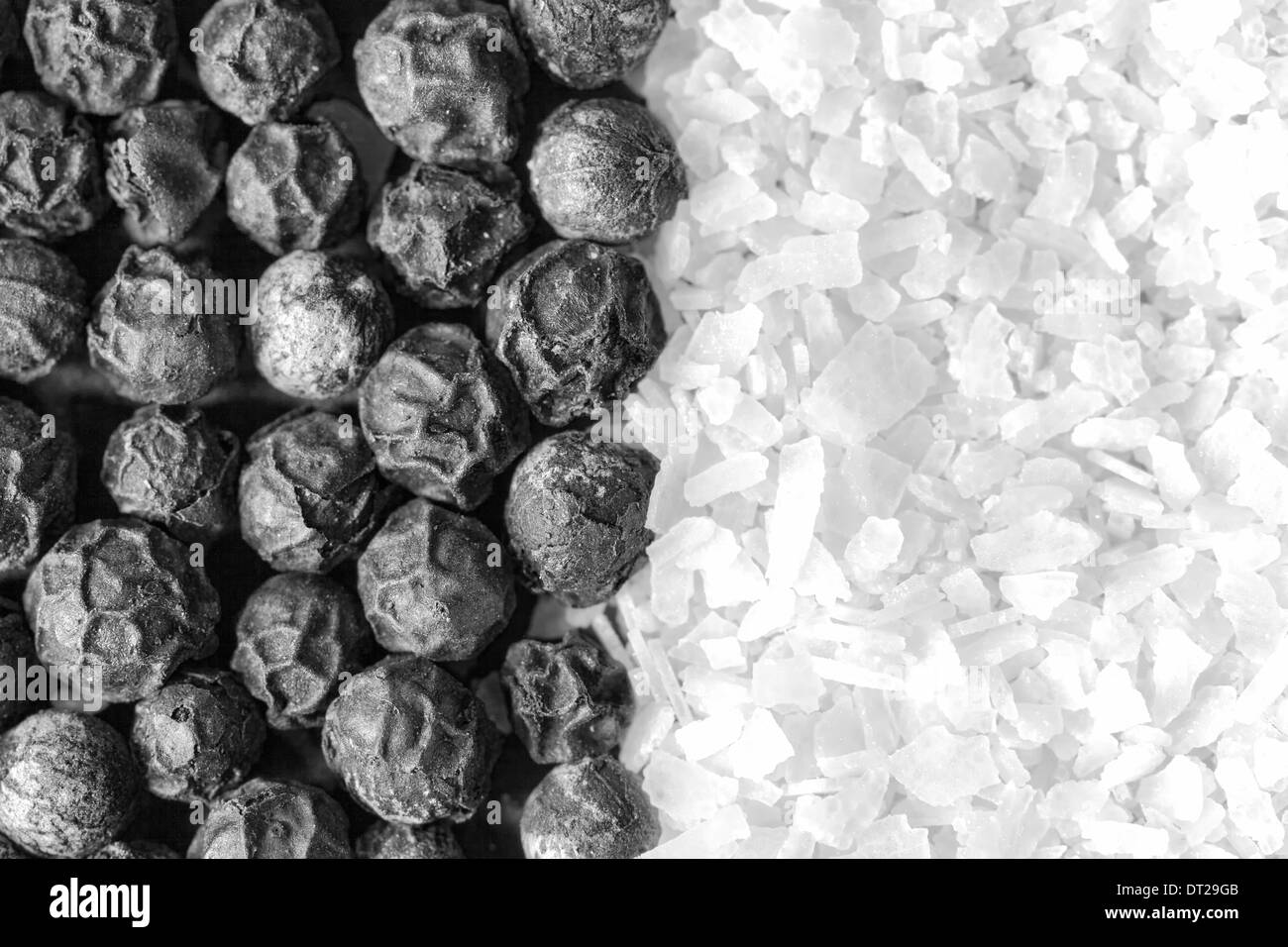 Pepper salt Black and White Stock Photos & Images - Alamy