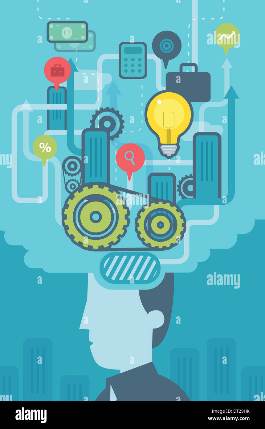 Brain mechanism hi-res stock photography and images - Alamy