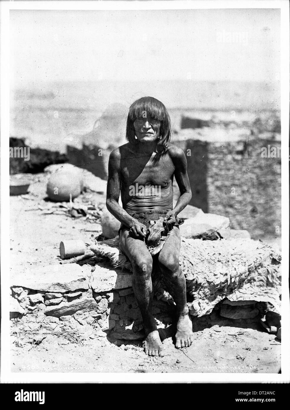 Old oraibi hopi hi-res stock photography and images - Alamy