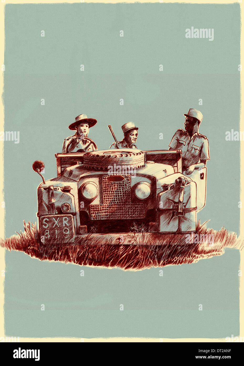 Hunters car hi-res stock photography and images - Alamy