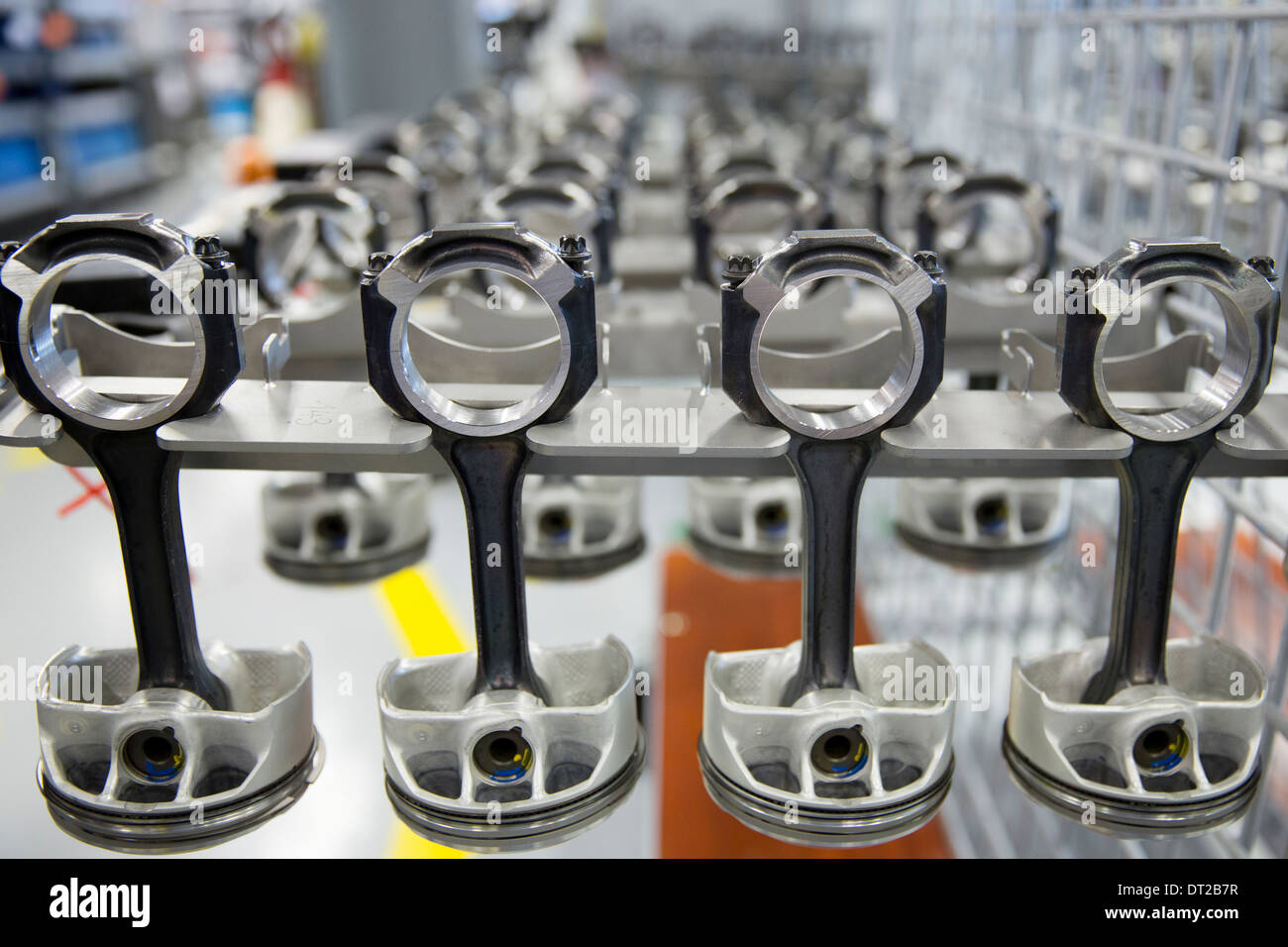 Mercedes-AMG engine production factory in Affalterbach in Germany ...