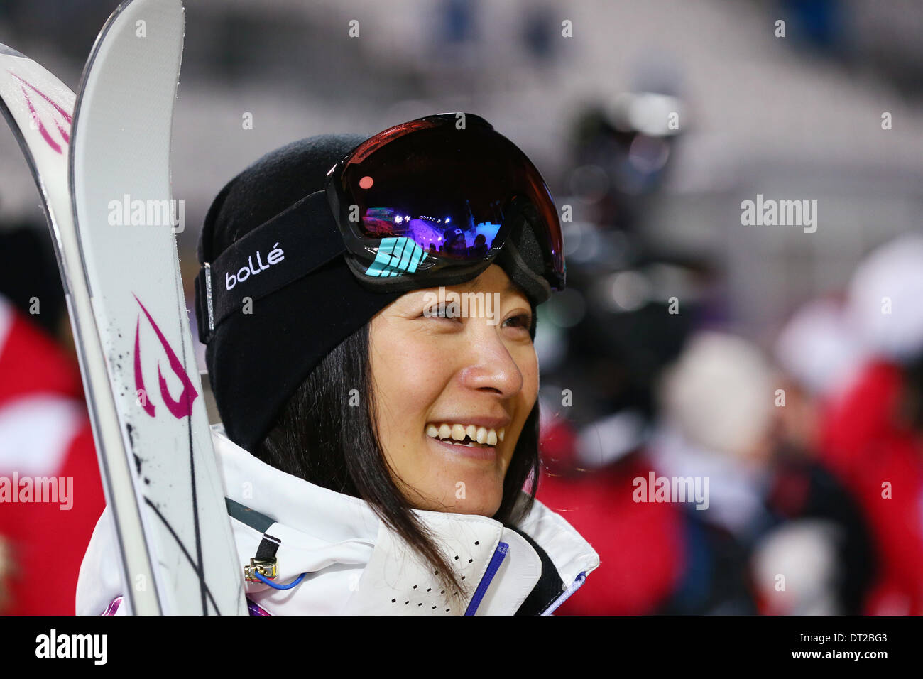 Sochi, Russia. 6th Feb, 2014. Aiko Uemura (JPN) Freestyle Skiing : Women's Moguls Qualification ...