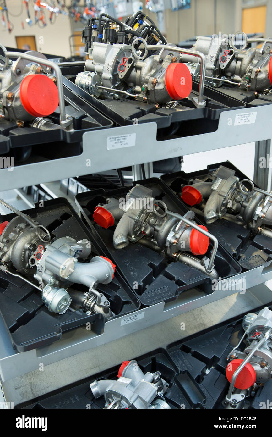 Mercedes-AMG GmbH engine production factory in Affalterbach in Bavaria ...