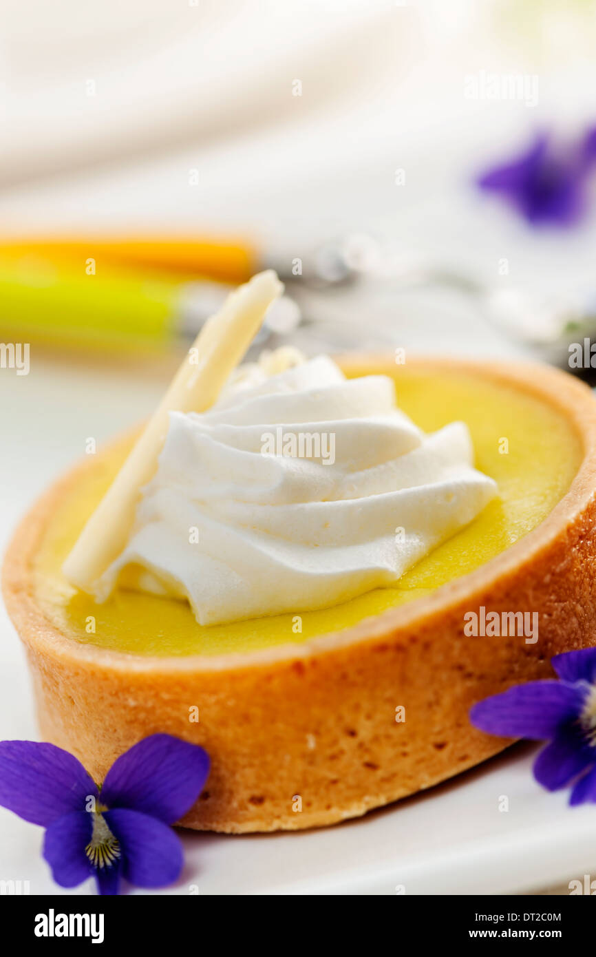 Lemon Flower Garnish