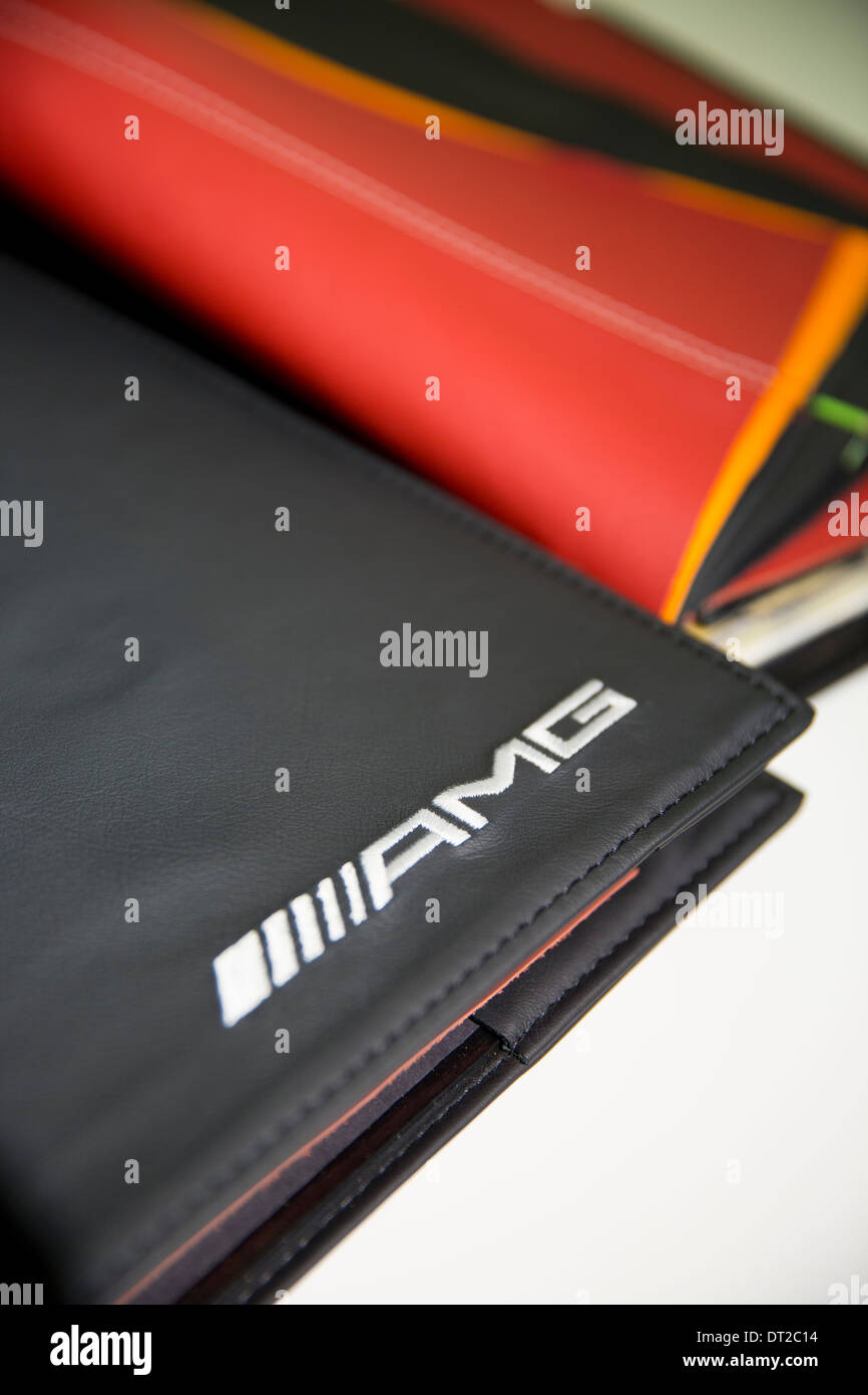 Mercedes-AMG Performance Studio with choice of leather colours for main ...