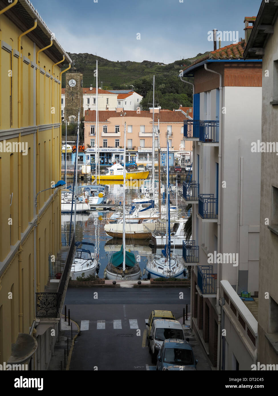 Harbour Port Vendres France Stock Photo - Alamy
