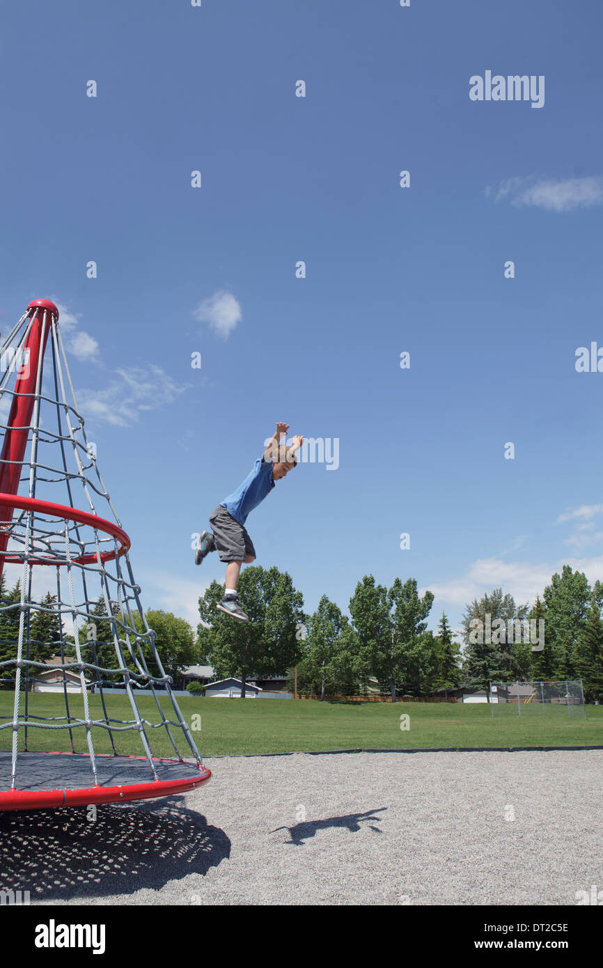 Jumping from structure hi-res stock photography and images - Alamy