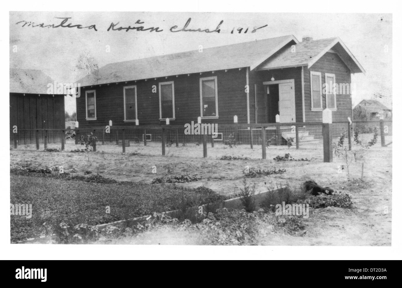 A photograph of the Manteca Korean Church, highlighting its ...
