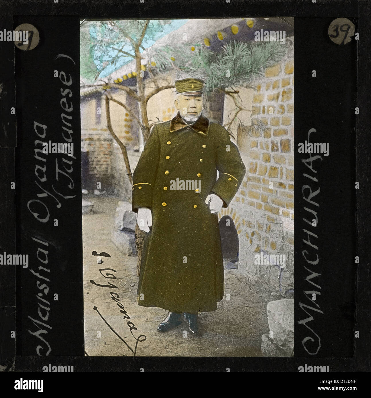 This photograph presents Marshal Oyama of the Japanese Infantry, taken ...