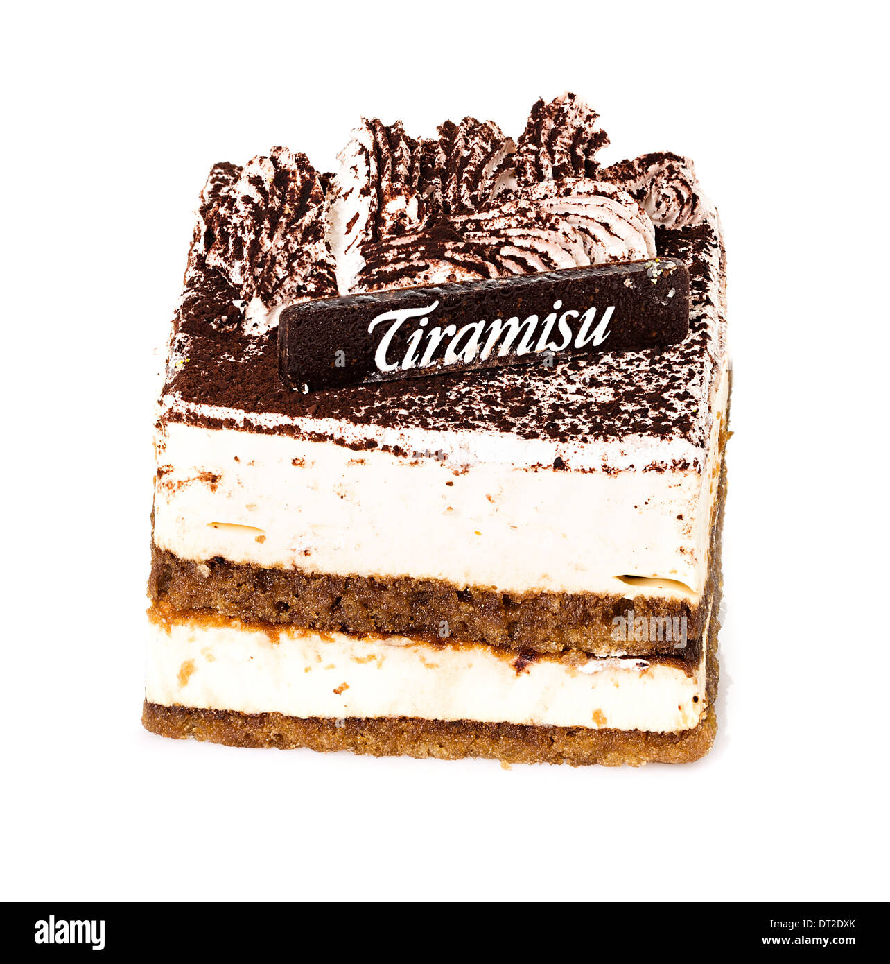 Tiramisu piece hi-res stock photography and images - Alamy