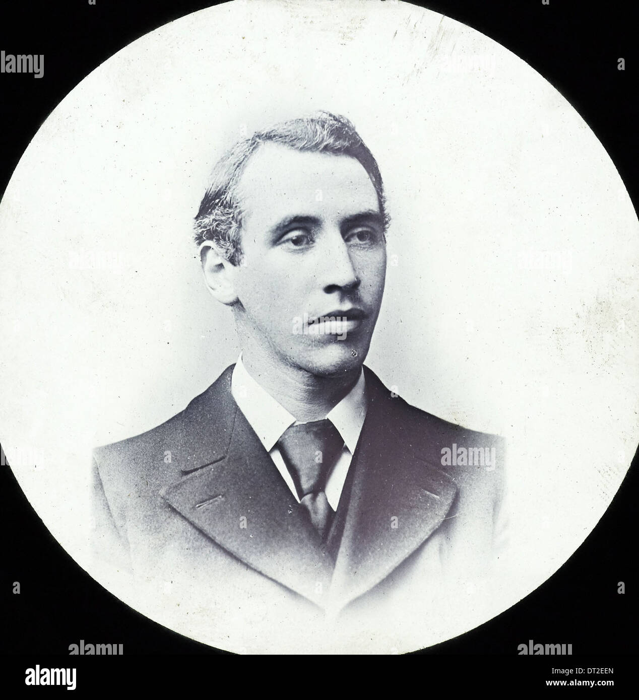 A portrait photograph of Mr. Peter Wynd, taken around 1908, showcasing ...