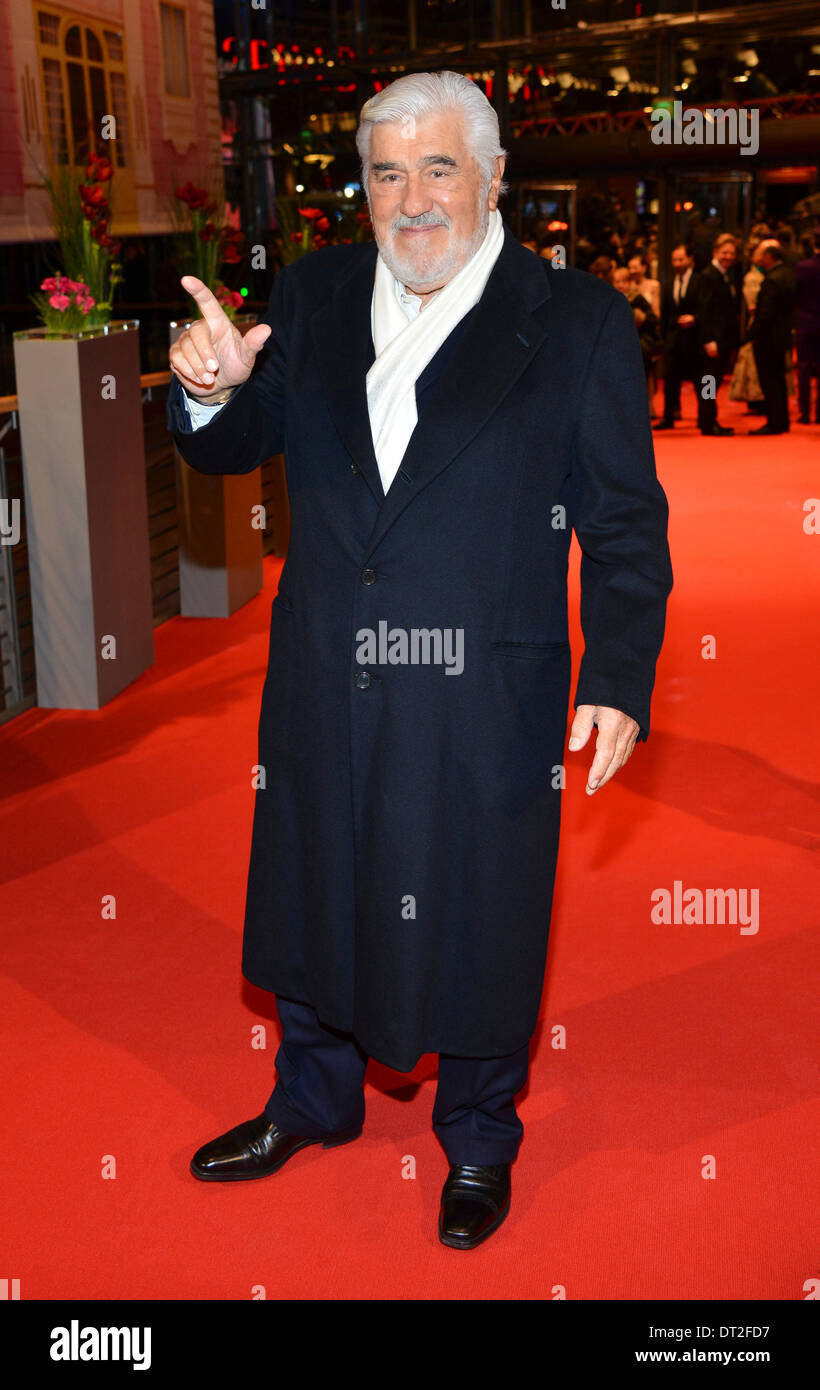Actor Mario Adorf arrives at the premiere of The Grand Budapest Hotel ...