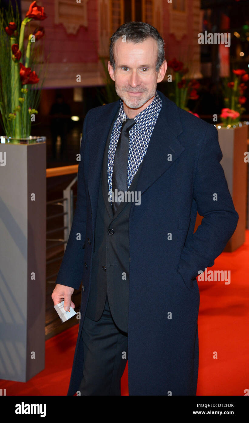 Actor Ulrich Matthes arrives at the premiere of The Grand Budapest ...