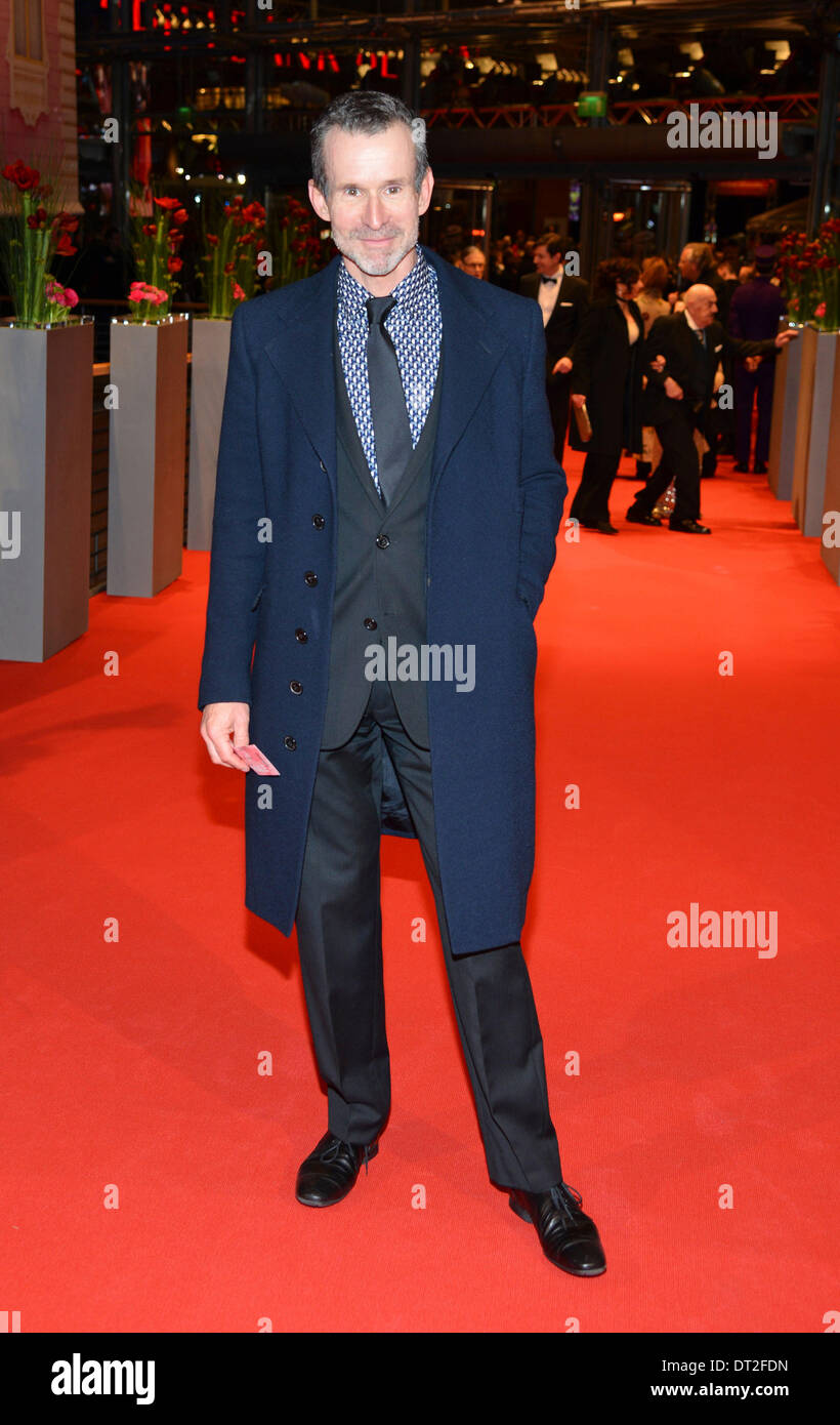 Actor Ulrich Matthes arrives at the premiere of The Grand Budapest ...