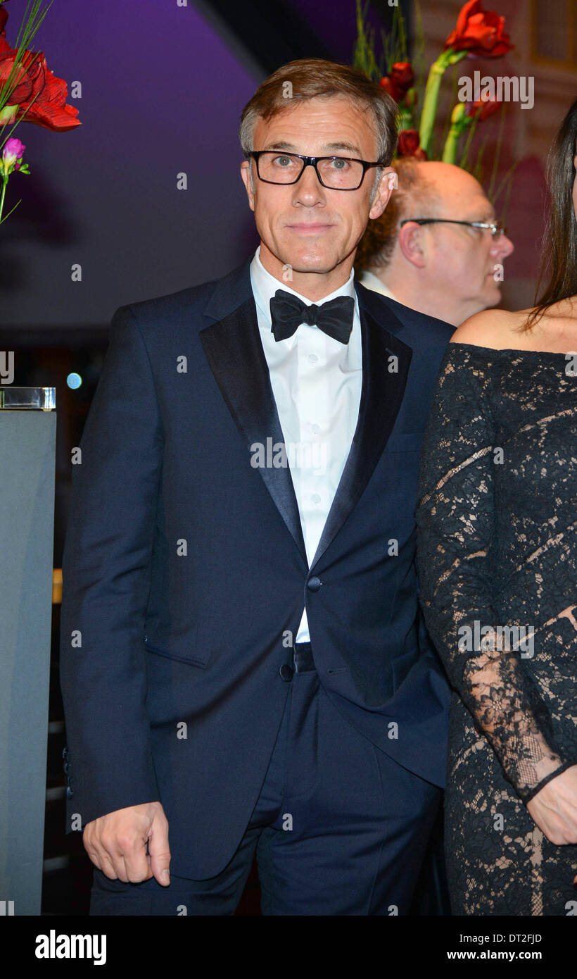 Actor Christioph Waltz arrives at the premiere of The Grand Budapest ...