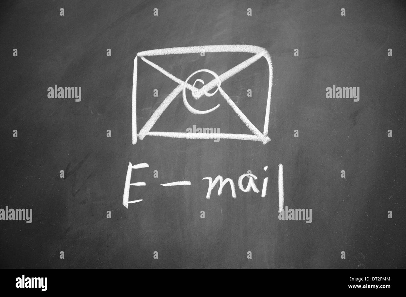 sign at blackboard Stock Photo - Alamy