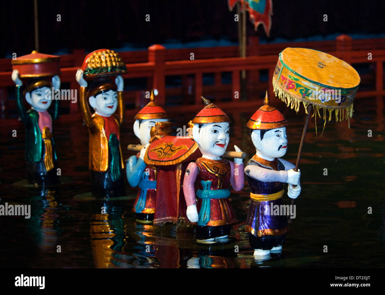 Water Puppet show at the famous theatre Stock Photo - Alamy