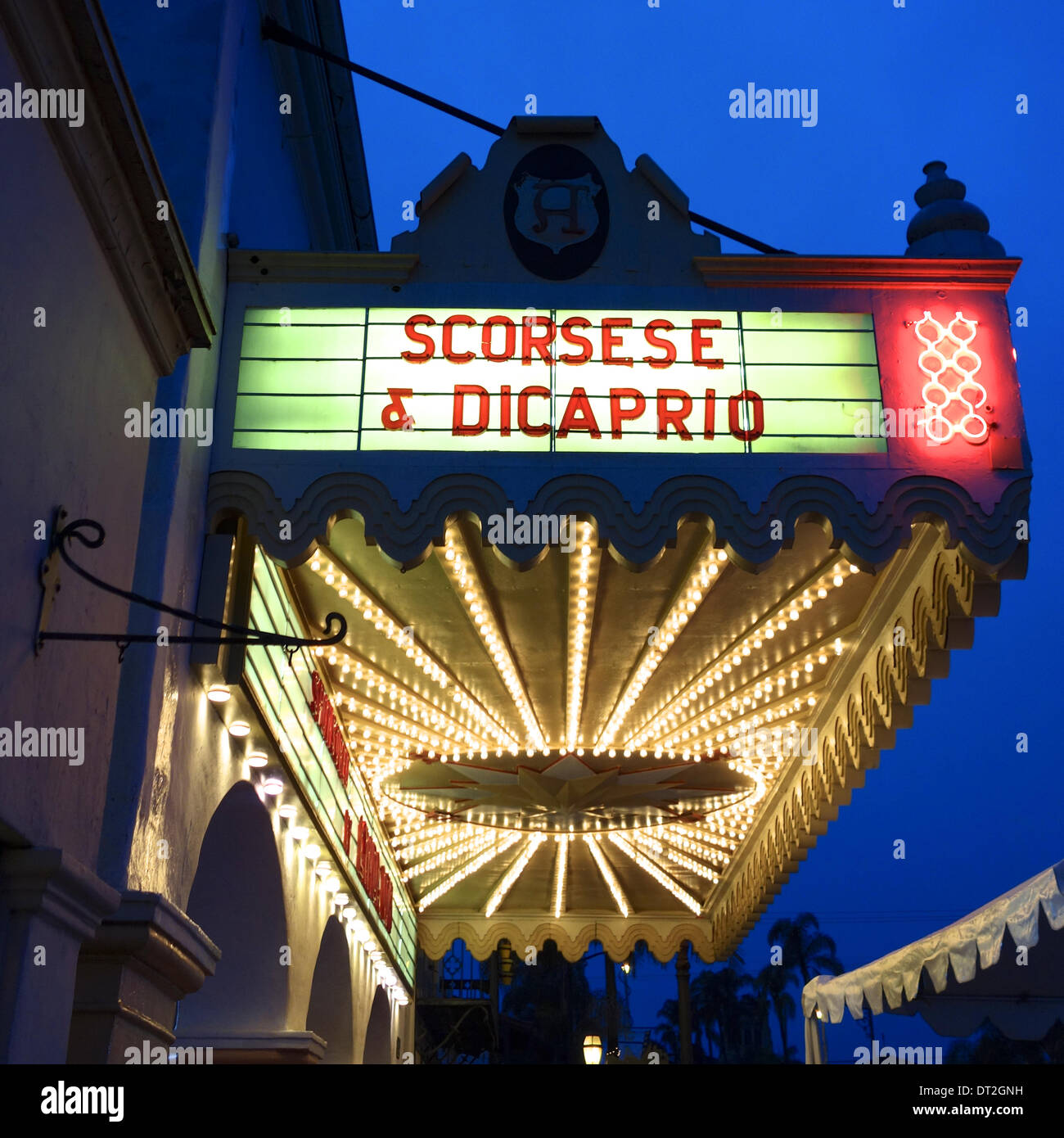 Your name in lights hi-res stock photography and images - Alamy