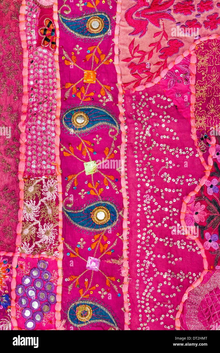 India, Rajasthan, Jaisalmer, Rajasthani textile Stock Photo - Alamy