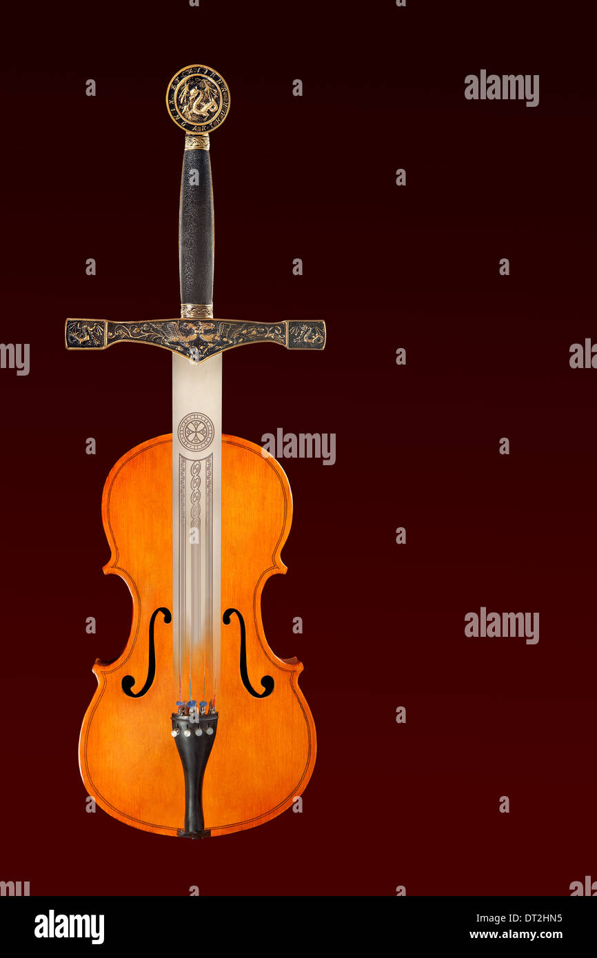 Medieval fiddle hi-res stock photography and images - Alamy