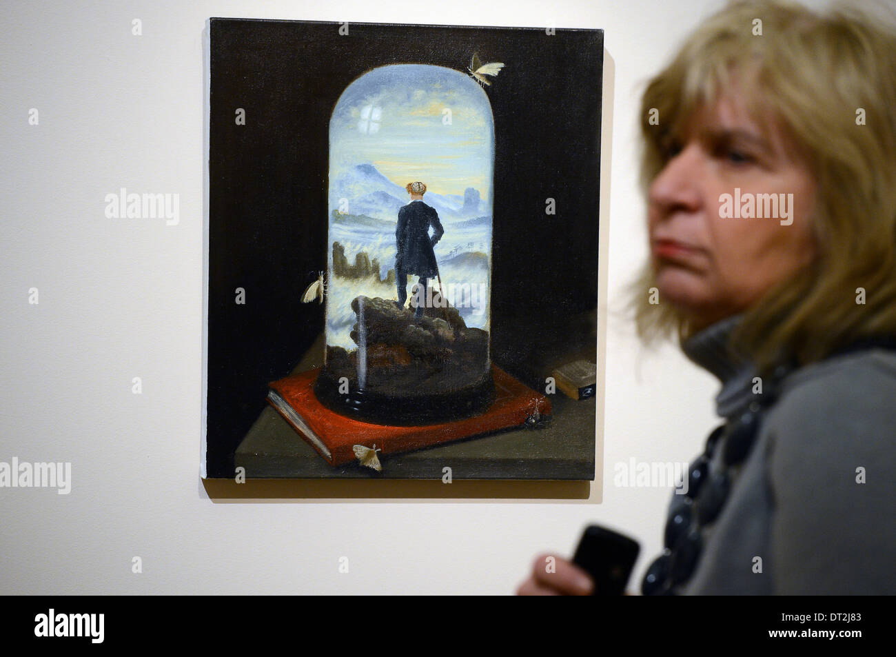 Prague, Czech Republic . 06th Feb, 2014. The exhibition of the British ...