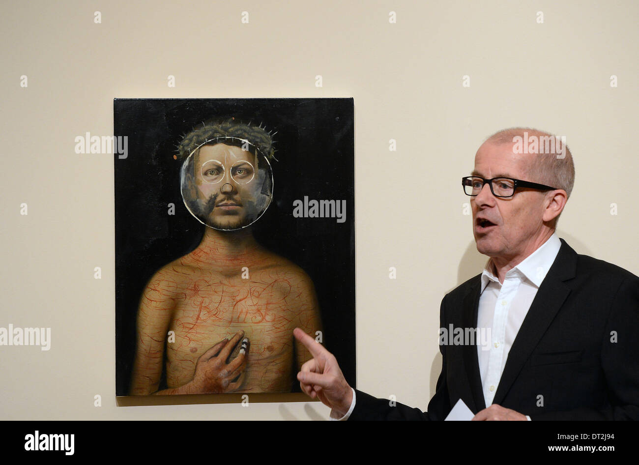 Prague, Czech Republic . 06th Feb, 2014. The exhibition of the British ...