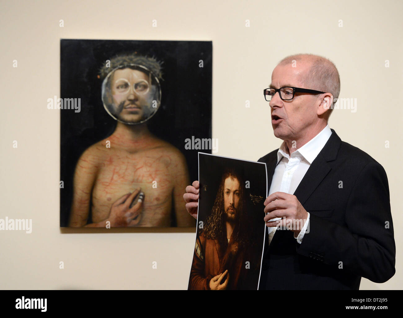 Prague, Czech Republic . 06th Feb, 2014. The exhibition of the British ...