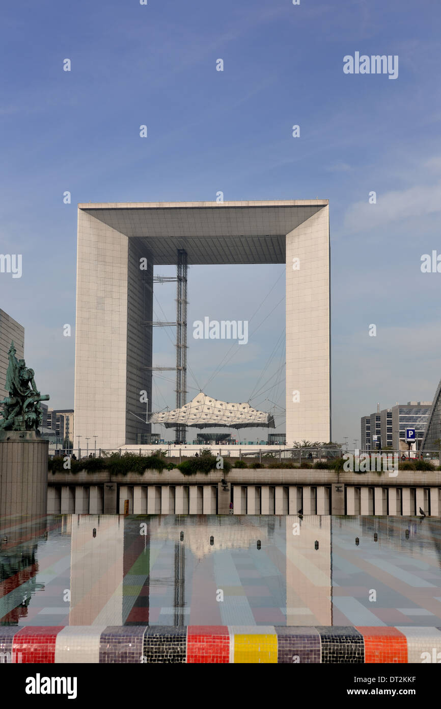 Modern Buildings in the new center of Paris Stock Photo - Alamy