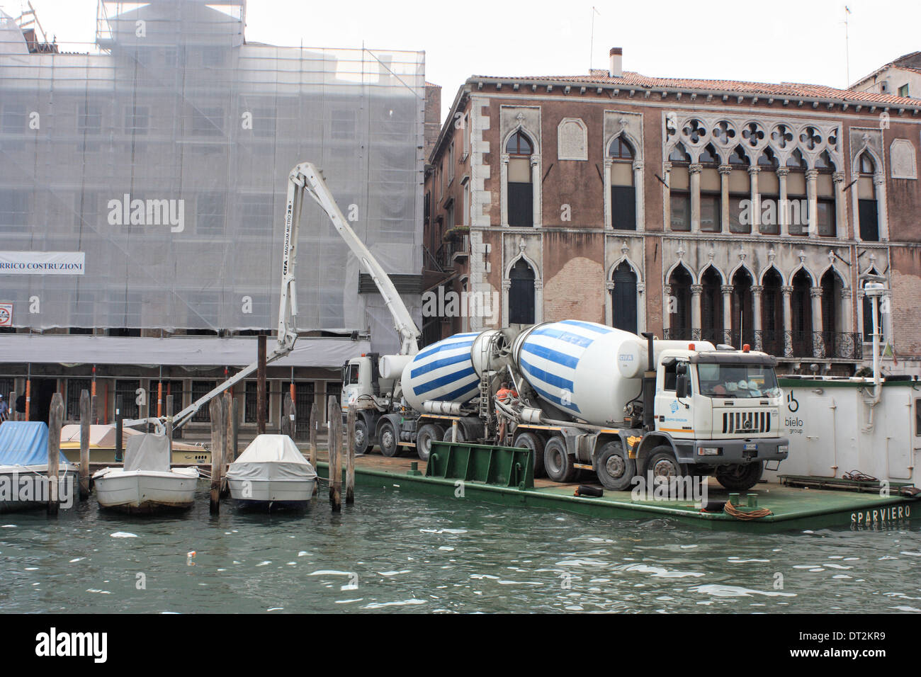 Construction works in Venice by Errico Costruzioni S.r.l Stock Photo ...