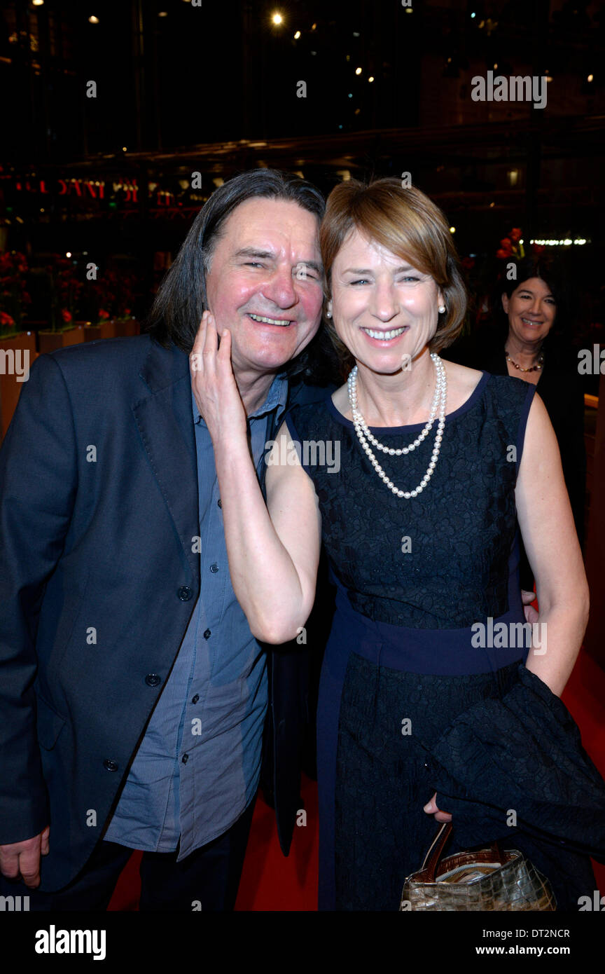 Berlin, Germany. 6th Feb, 2014. Wolfgang Krause Zwieback and Corinna ...