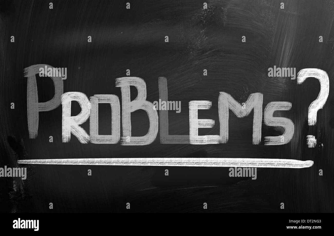 Presentation problem Black and White Stock Photos & Images - Alamy