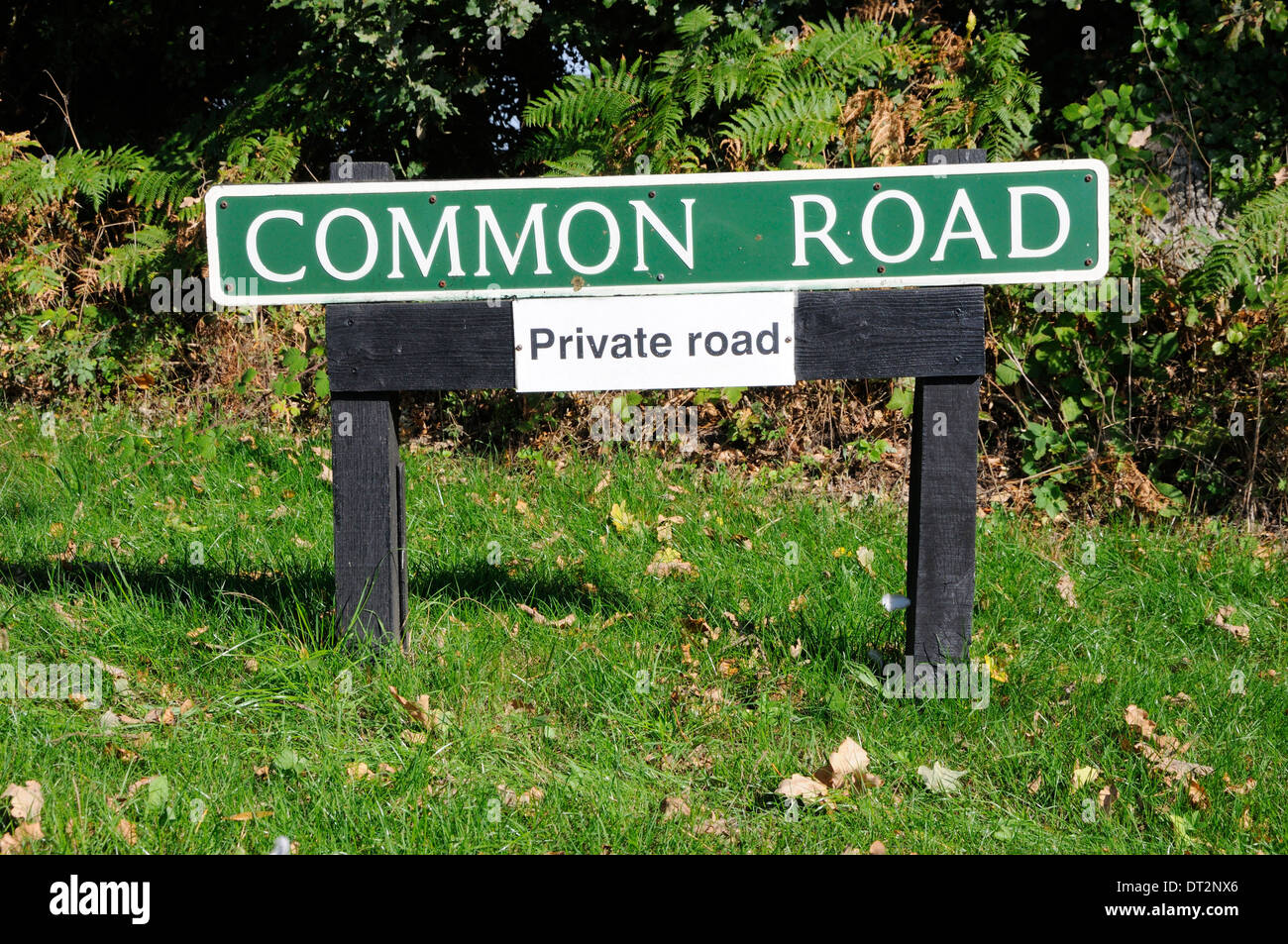 Contradictory road signs hi-res stock photography and images - Alamy