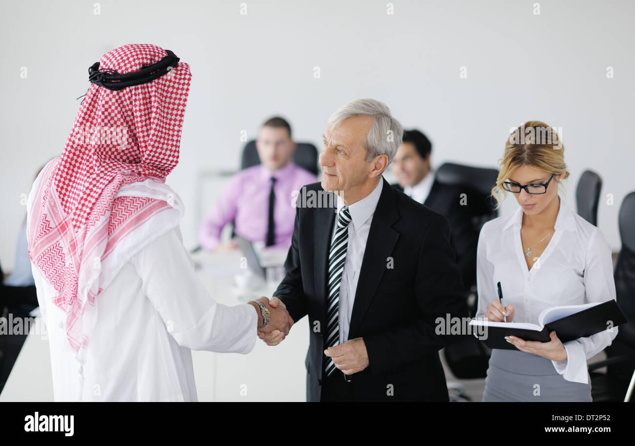 Arabic business man at meeting Stock Photo - Alamy