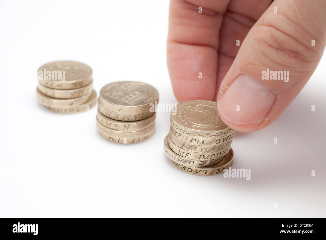 British currency stack hi-res stock photography and images - Alamy