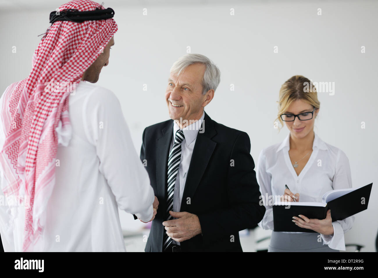 Arabic business man at meeting Stock Photo - Alamy
