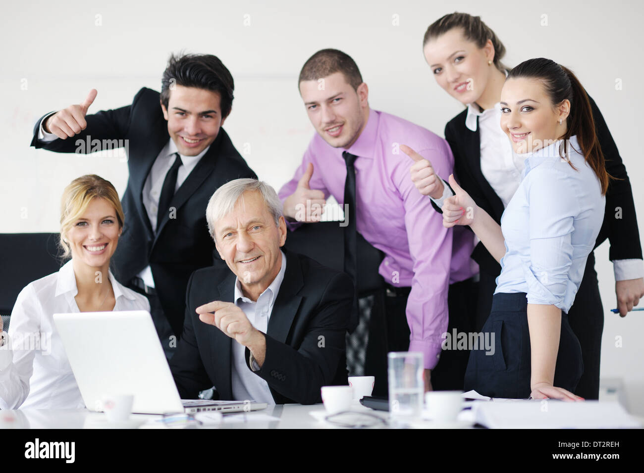 business people team Stock Photo - Alamy