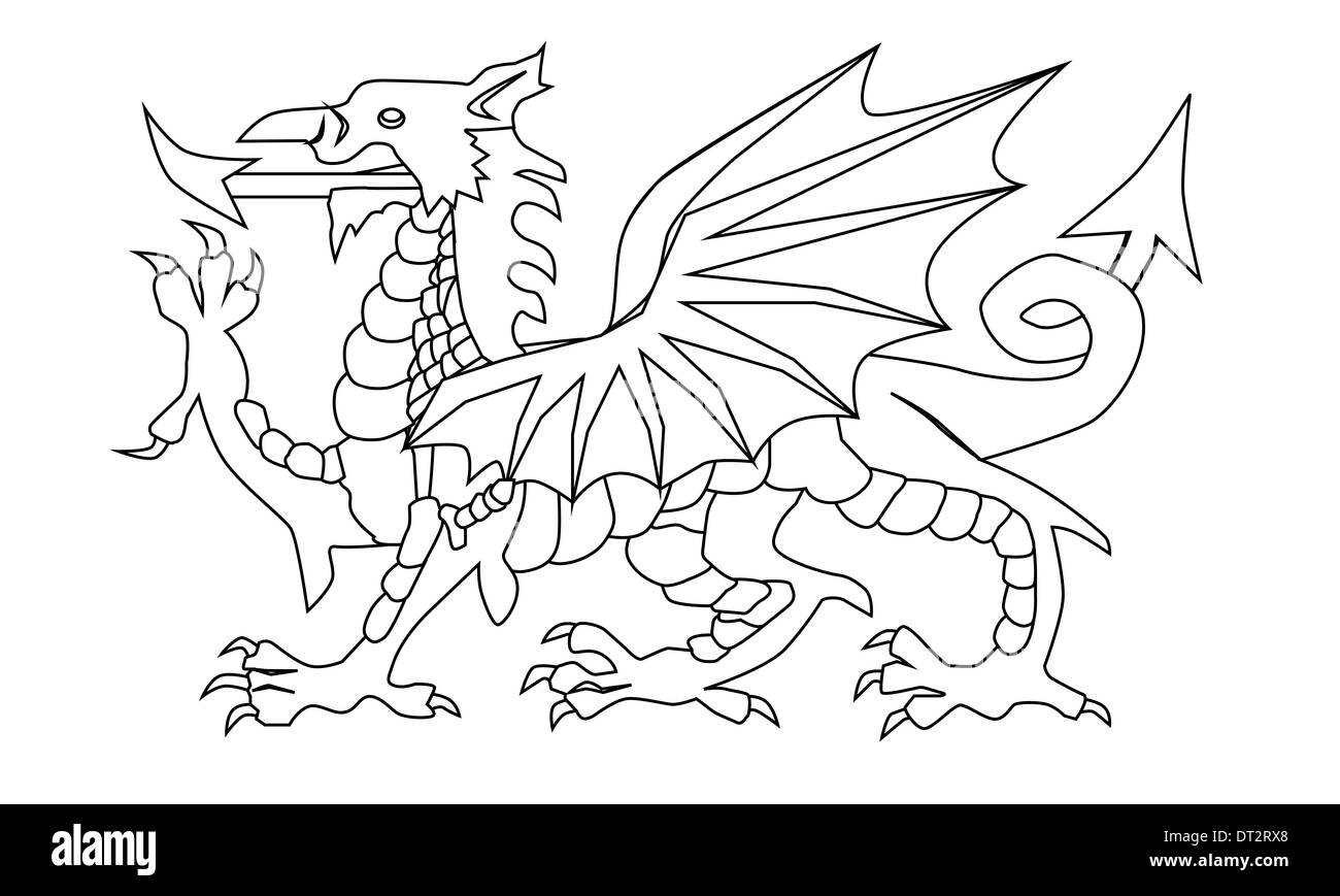 Welsh dragon hi-res stock photography and images - Alamy